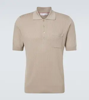 Brunello Cucinelli Cotton Polo Shirt