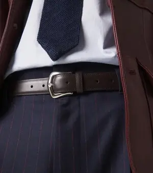 Brunello Cucinelli Leather Belt - Brown