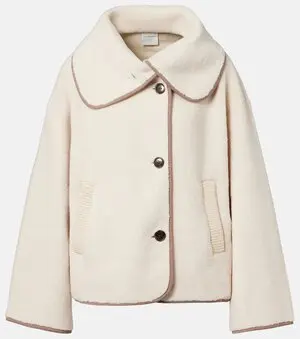 Varley Romane Fleece Jacket - White