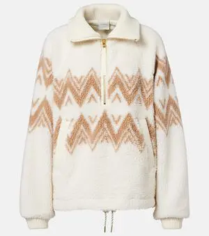 Varley Hendrik Jacquard Teddy Jacket