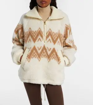 Varley Hendrik Jacquard Teddy Jacket
