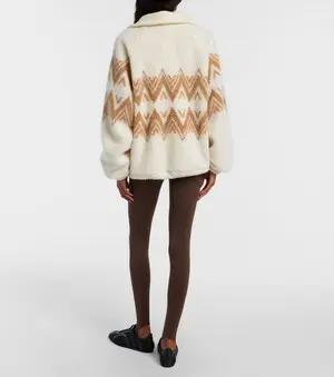 Varley Hendrik Jacquard Teddy Jacket