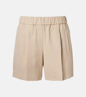 Brunello Cucinelli High-rise Bermuda Shorts