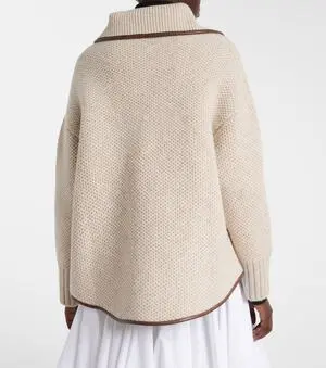 Altuzarra Llewellyn Knitted Wool Jacket - Beige