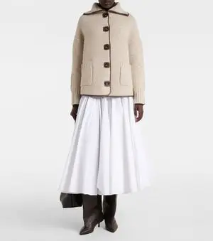 Altuzarra Llewellyn Knitted Wool Jacket - Beige