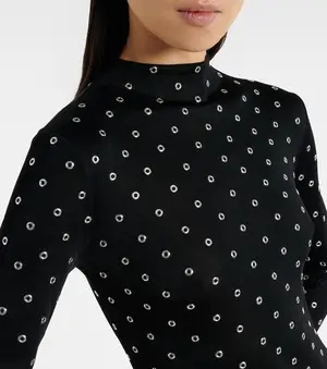 Altuzarra Studded Jersey Maxi Dress