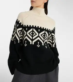 Altuzarra Fair Isle Wool Turtleneck Sweater