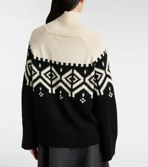 Altuzarra Fair Isle Wool Turtleneck Sweater