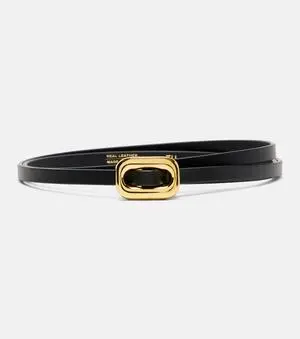 DEHANCHE Venura Leather Belt - Black