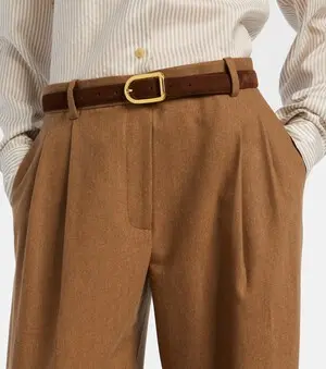 DEHANCHE Mija Suede Belt - Brown
