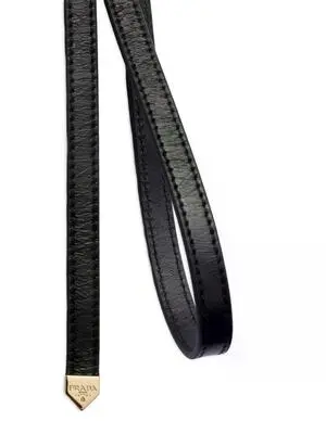 Prada Leather Belt - Black