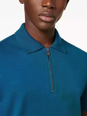 Versace Medusa Zip-up Polo Shirt
