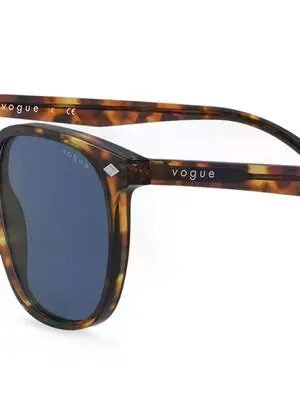 VOGUE EYEWEAR Square Frame Tortoiseshell Sunglasses