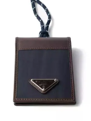 Prada Triangle-logo Cardholder