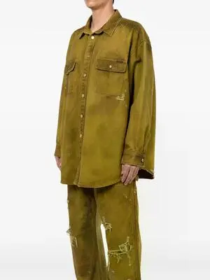 KAMIYA Distressed Pocket Shirt