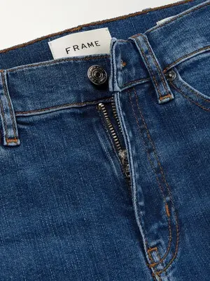FRAME The Icon Long Mid-rise Flared Jeans