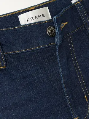 FRAME Le Slim Palazzo High-rise Wide-leg Jeans