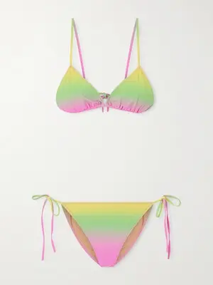 LIDO Dégradé Triangle Bikini - Multi