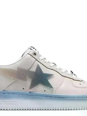 A BATHING APE Sta M1 Star-detail Low-top Sneakers - Neutrals
