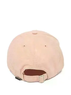 MAISON MARGIELA Logo-Embroidered Baseball Cap Pink