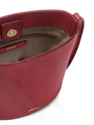 Furla Roxie Leather Bucket Bag - Red