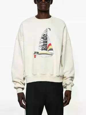 Rhude Catamaran Champion Cotton Sweatshirt