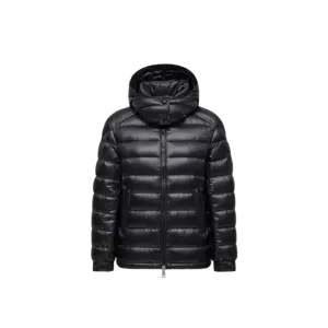 Moncler Dalles Hooded Short Down Jacket - Black