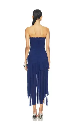 GUIZIO X Revolve Lyla Twist Dress - Navy