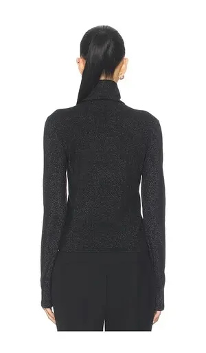 LOVERS AND FRIENDS Bessi Metallic Turtleneck Pullover