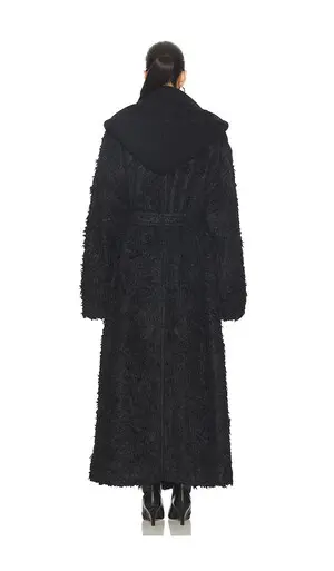 MARRKNULL Two-piece Waxed Trench Coat