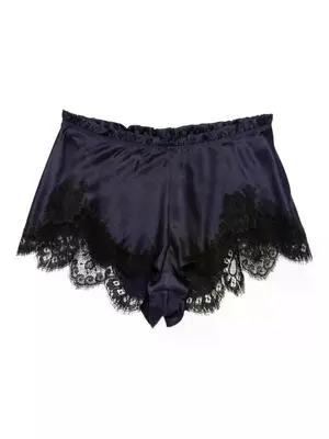 Carine Gilson Lace-detail Pyjama Shorts