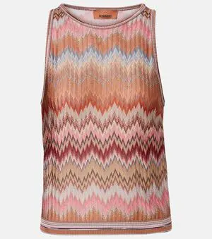 Missoni Zigzag Lame Tank Top - Multicoloured