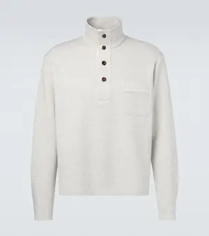 TOM FORD Cotton, Silk, And Cashmere Sweatshirt - Beige