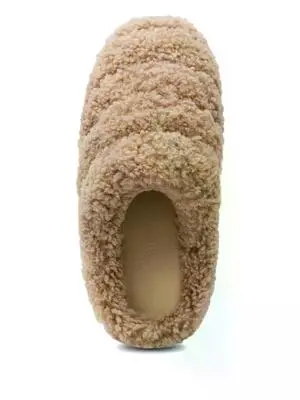 Axel Arigato Shearling Mules - Neutrals
