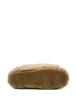 Axel Arigato Shearling Mules - Neutrals