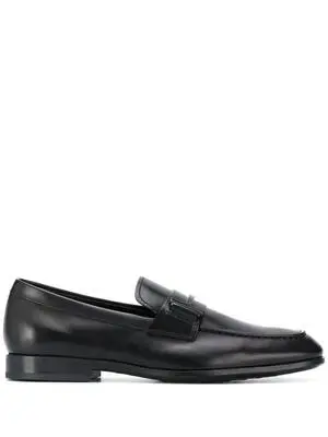 TOD'S Single T Leather Loafers