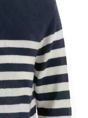 Bruno Manetti Striped Crew Neck Sweater