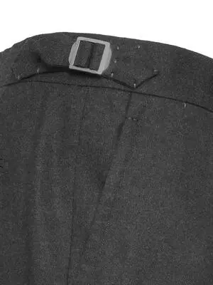 FRANZESE COLLECTION Tailored Dart Detail Trousers - Grey