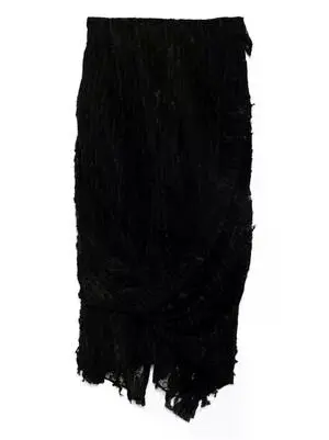 Yohji Yamamoto Black Wash Skirts