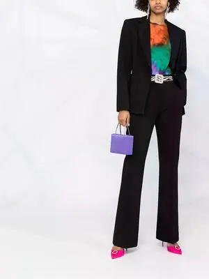 Dorothee Schumacher Pressed-crease Tailored Flared Trousers