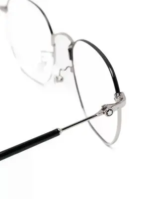 Montblanc Geometric Frame Eyeglasses