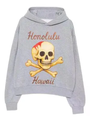 MELT Printed Hoodie - Grey
