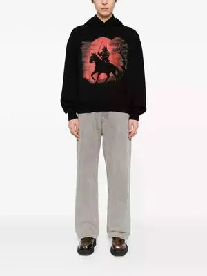 MELT Printed Hoodie - Black