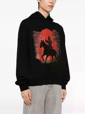 MELT Printed Hoodie - Black