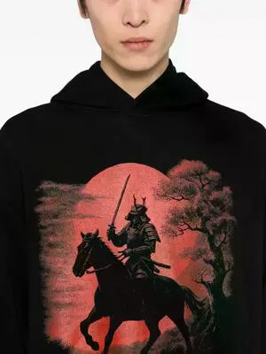 MELT Printed Hoodie - Black