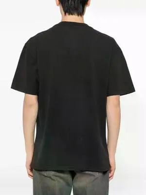 MELT Floral-printed T-shirt - Black