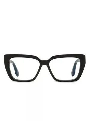 Victoria Beckham Rectangle-frame Glasses - Black