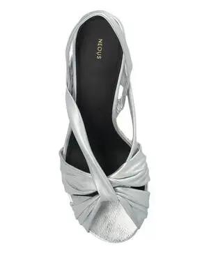 NEOUS 80mm -tone Leather Naos Sandals