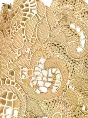 JIMMY CHOO Lace Cut-out Cuff Bracelet