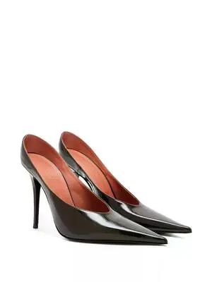 Amina Muaddi 105mm Anok Pointed Pumps